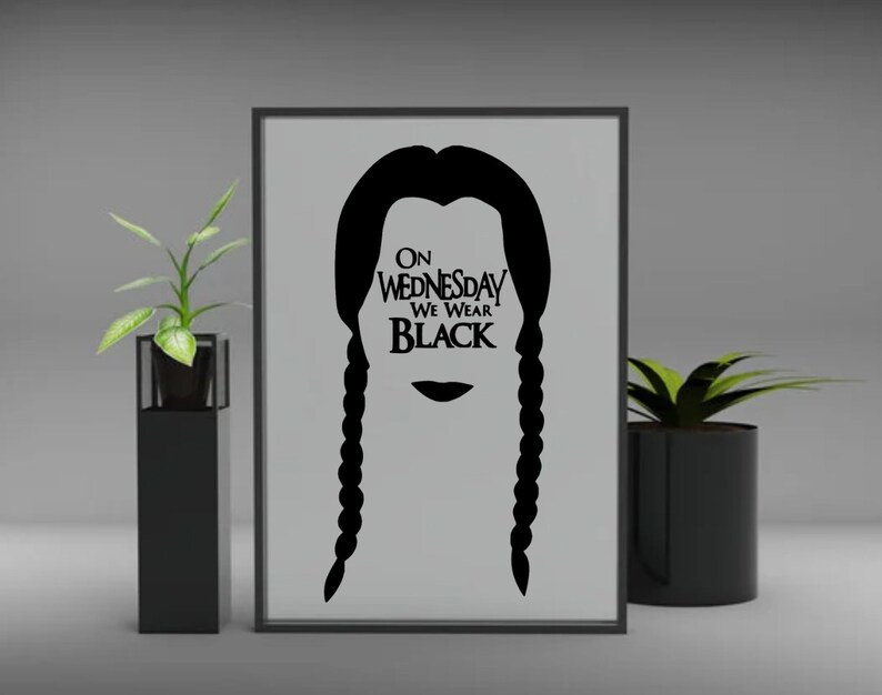 Wednesday Addams Decal Sticker the Addams Family Halloween Decal Spooky ...