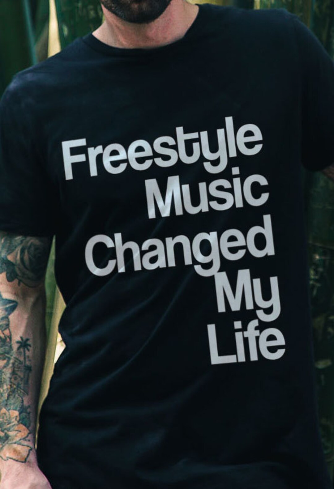 Freestyle Music Tee / Freestyle Music Changed My Life / Freestyle Shirt ...