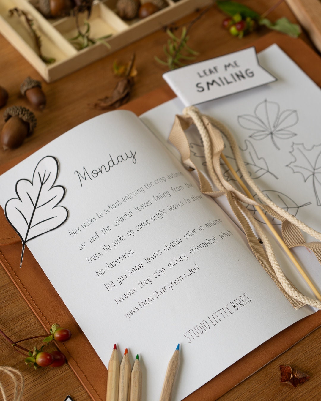 Kids Autumn Coloring Pages Autumn Activity Pages Back to School ...