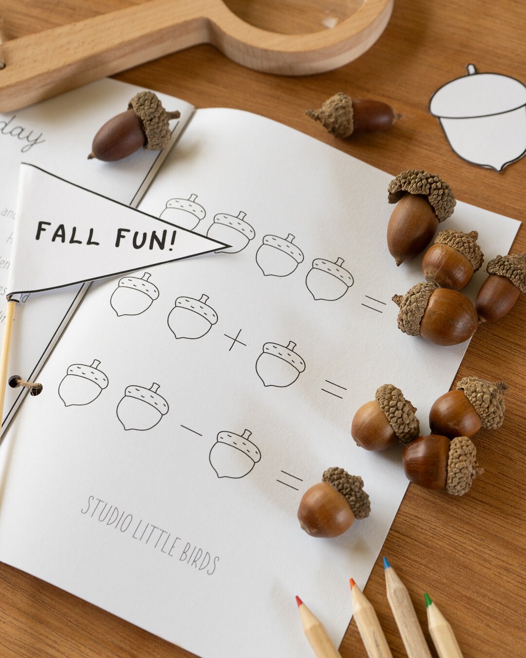 Kids Autumn Coloring Pages Autumn Activity Pages Back to School ...