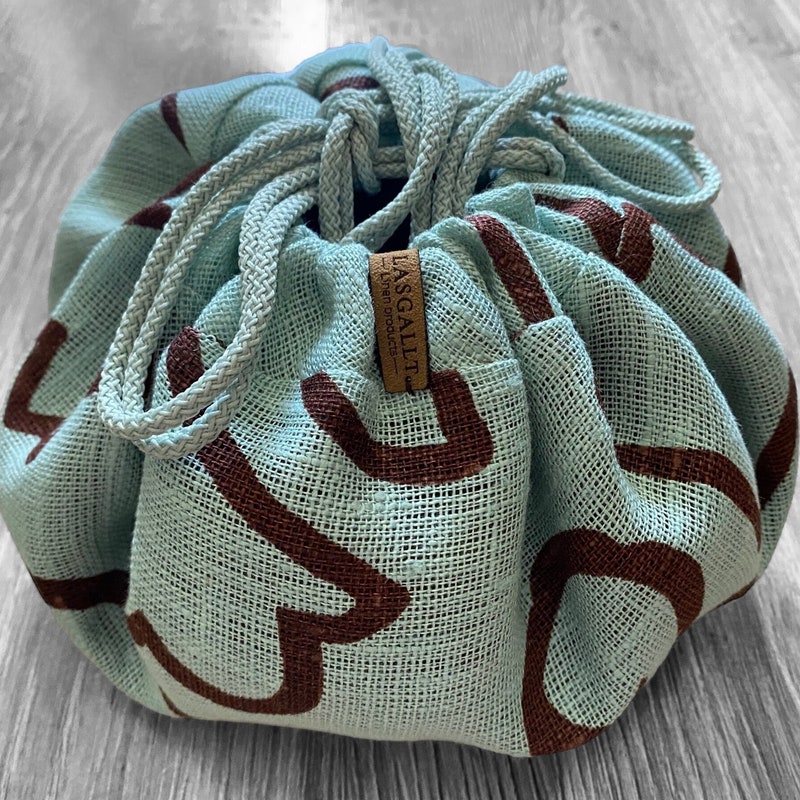 Linen Drawstring Bag - Etsy