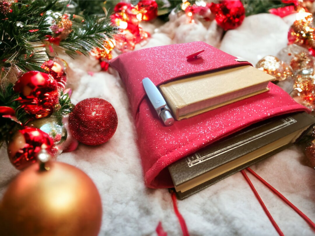Red Fabric Book and E-book Cover, Stylish Protection for Your Reading ...