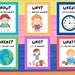 Question Words Posters | Pre-k Resource | Kindergarten Classroom Decor ...