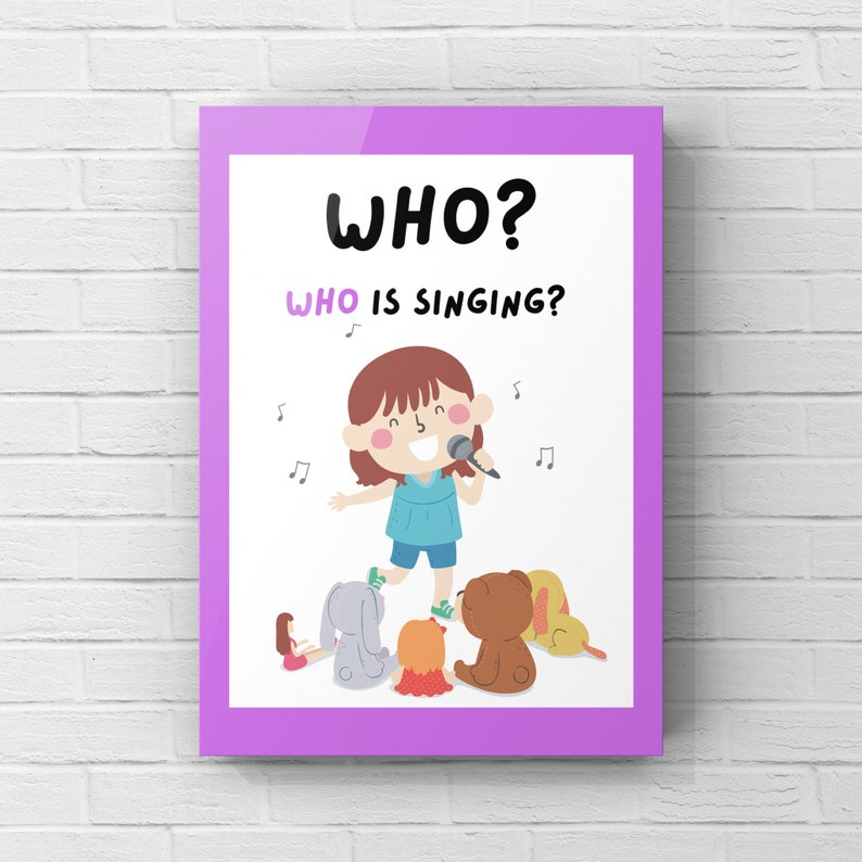 Question Words Posters | Pre-k Resource | Kindergarten Classroom Decor ...