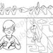 ASL Animal Coloring Pages | Language Learning Resource, ASL for Kids - Etsy