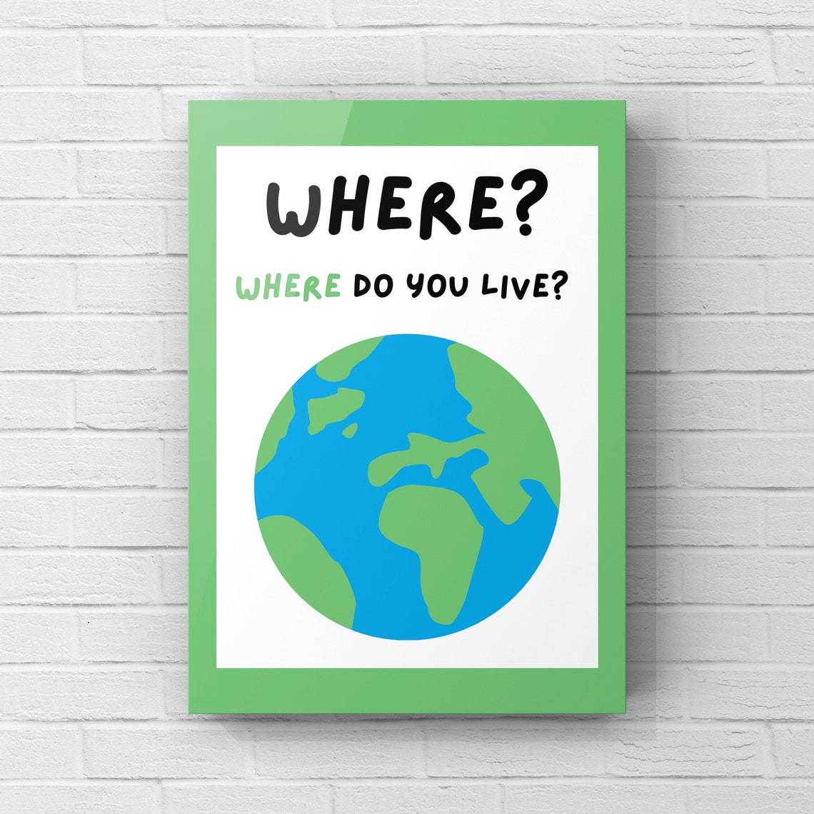 Question Words Posters | Pre-k Resource | Kindergarten Classroom Decor ...