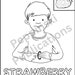 ASL Fruits Coloring Pages | American Sign Language, Children Language ...