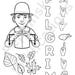Thanksgiving American Sign Language Coloring Pages | Coloring for Kids ...