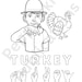 Thanksgiving American Sign Language Coloring Pages | Coloring for Kids ...