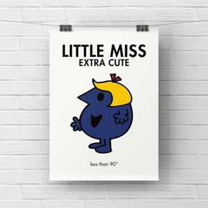 Little Miss Angle Posters Geometry Classroom Decor - Etsy