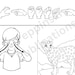 ASL Animal Coloring Pages | Language Learning Resource, ASL for Kids - Etsy