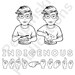 Thanksgiving American Sign Language Coloring Pages | Coloring for Kids ...
