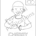 ASL Fruits Coloring Pages | American Sign Language, Children Language ...