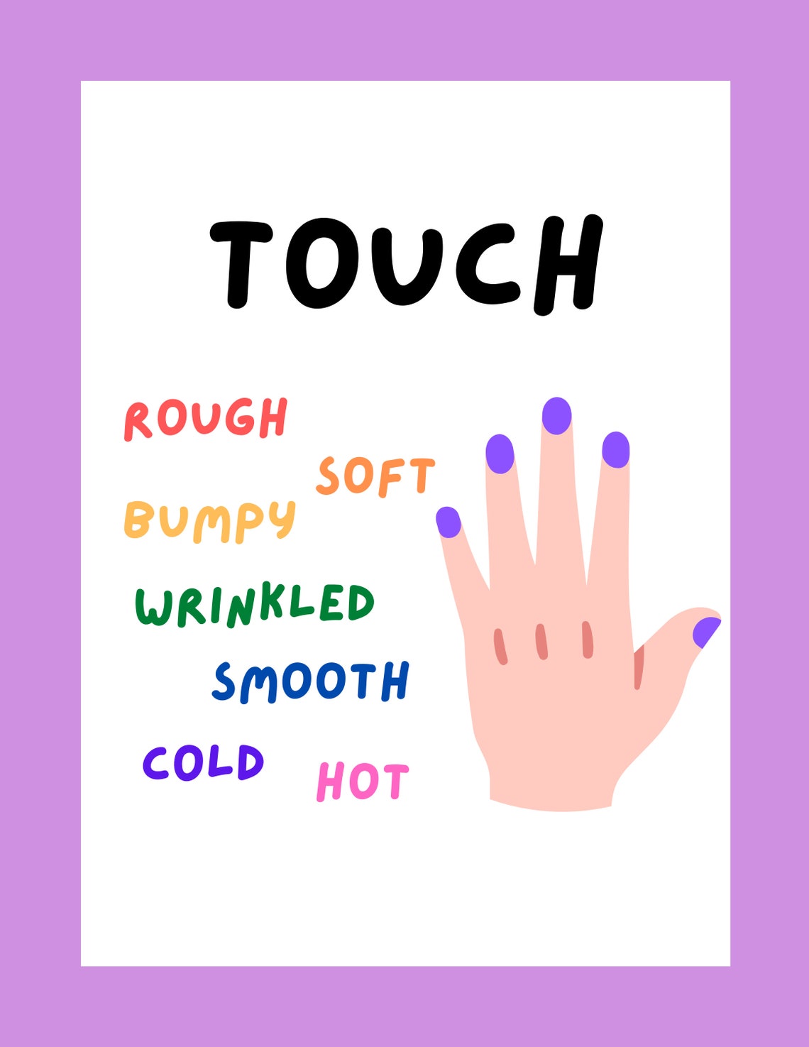 The 5 Senses Posters - Printable | Pre-k, Kindergarten Classroom ...