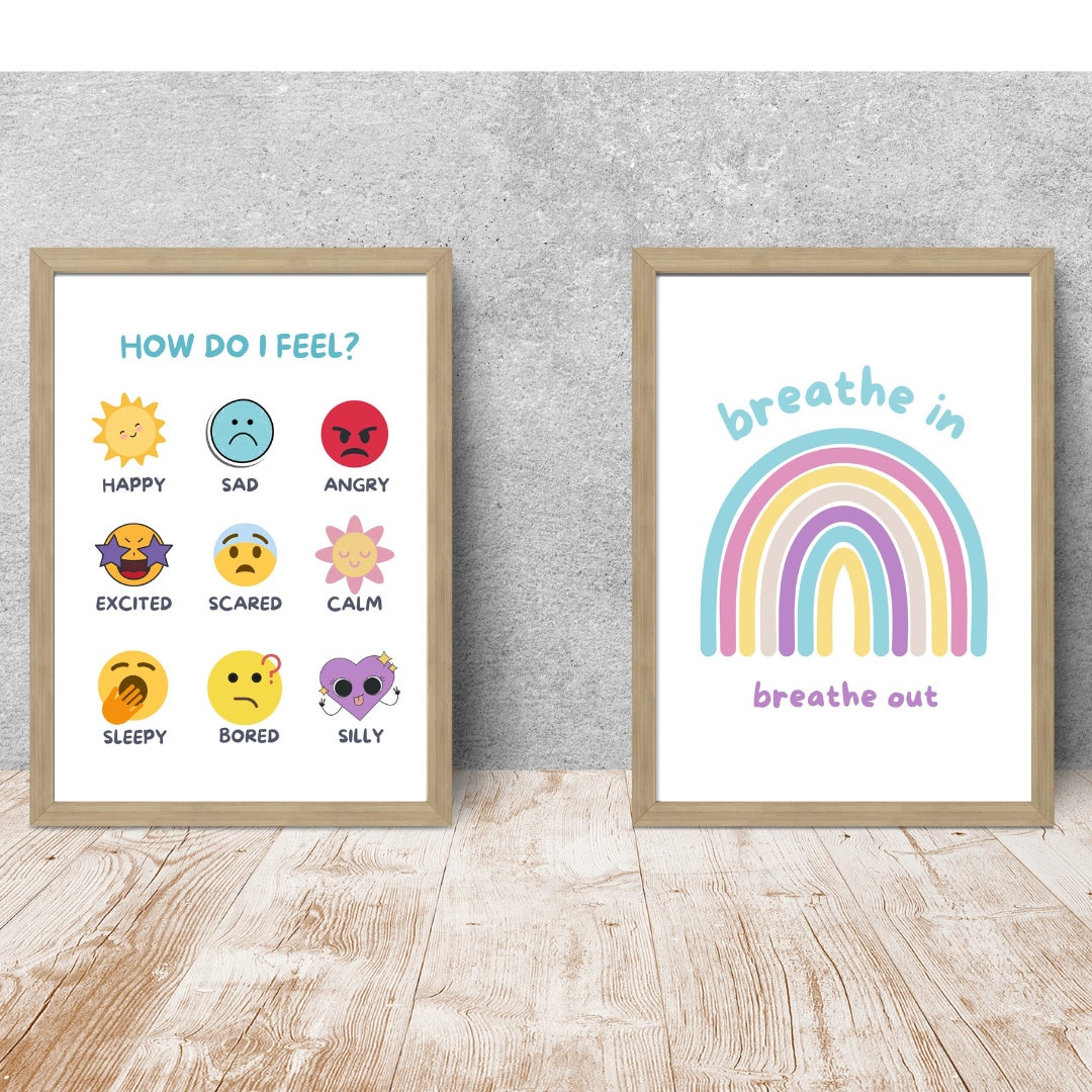 15 Calming Space Posters Kids Classroom Printables Digital Downloads ...