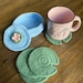 Lily Pad Coaster Set - Etsy
