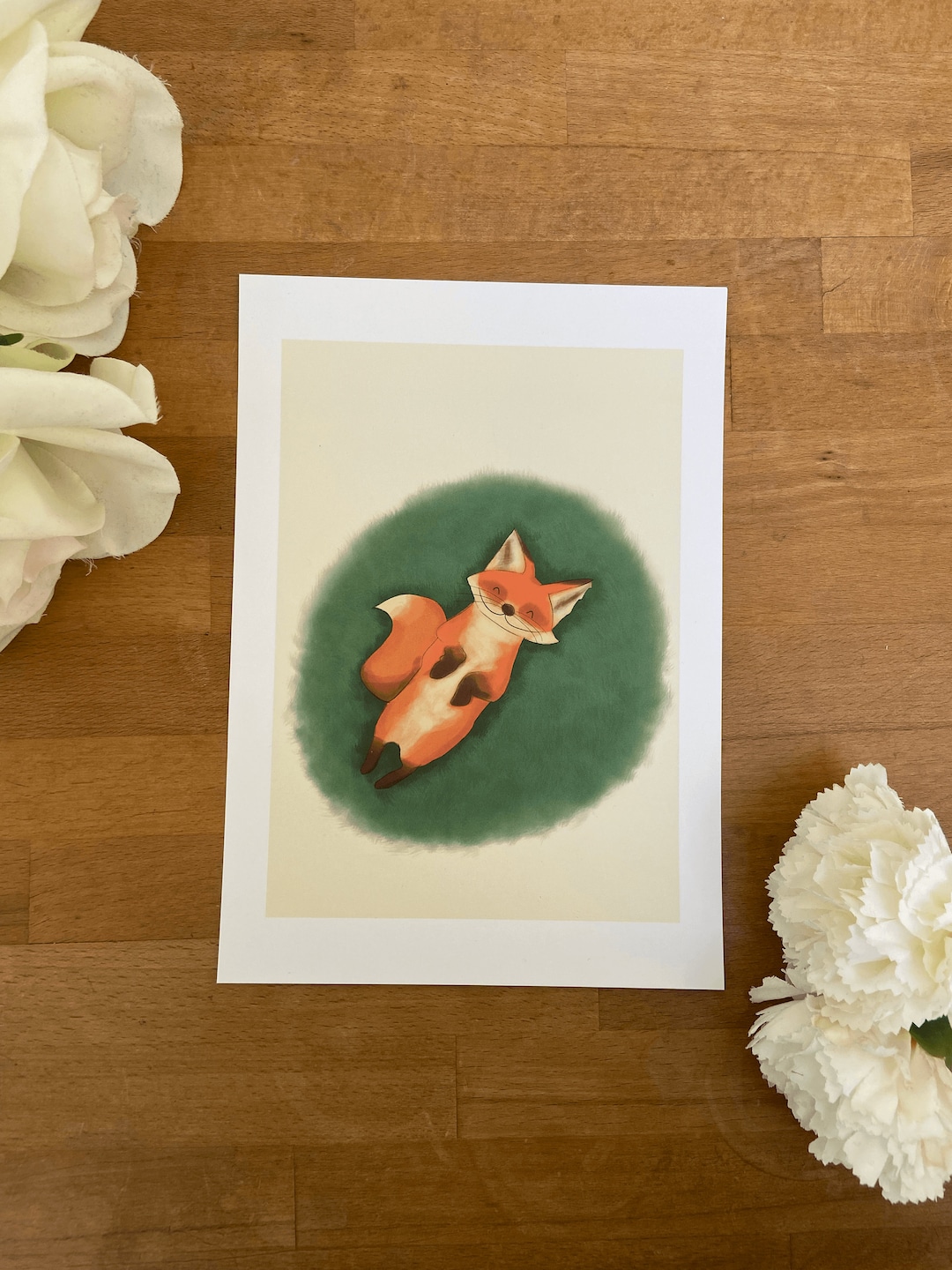 Cottagecore A5 Print Illustration Fox Cottagecore Wall Decor - Etsy UK