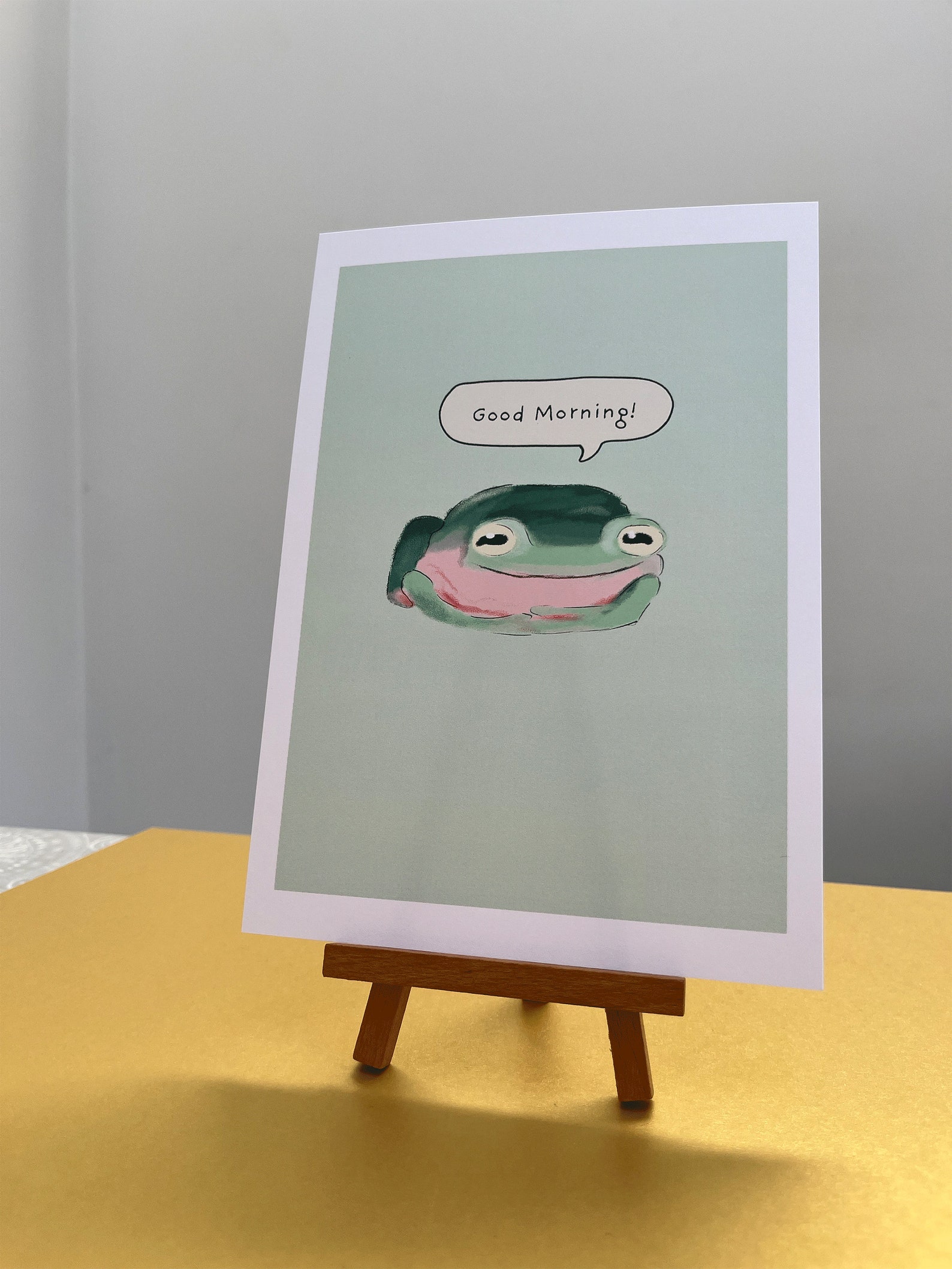 Cottagecore A5 Print Illustration, Wall Art Decor. Good Morning, Happy ...