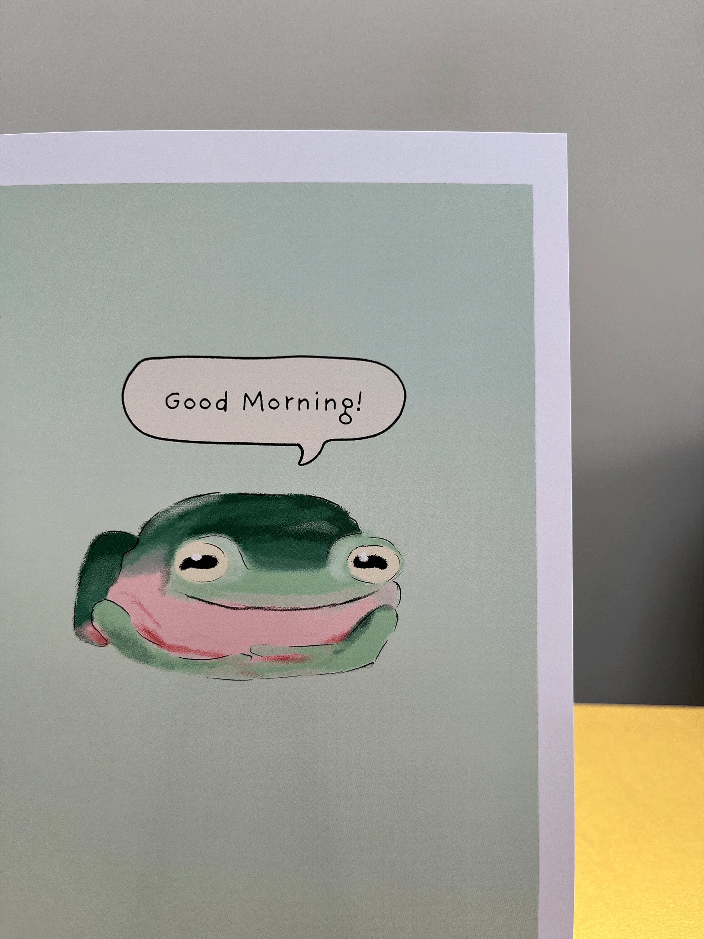 Cottagecore A5 Print Illustration, Wall Art Decor. Good Morning, Happy ...