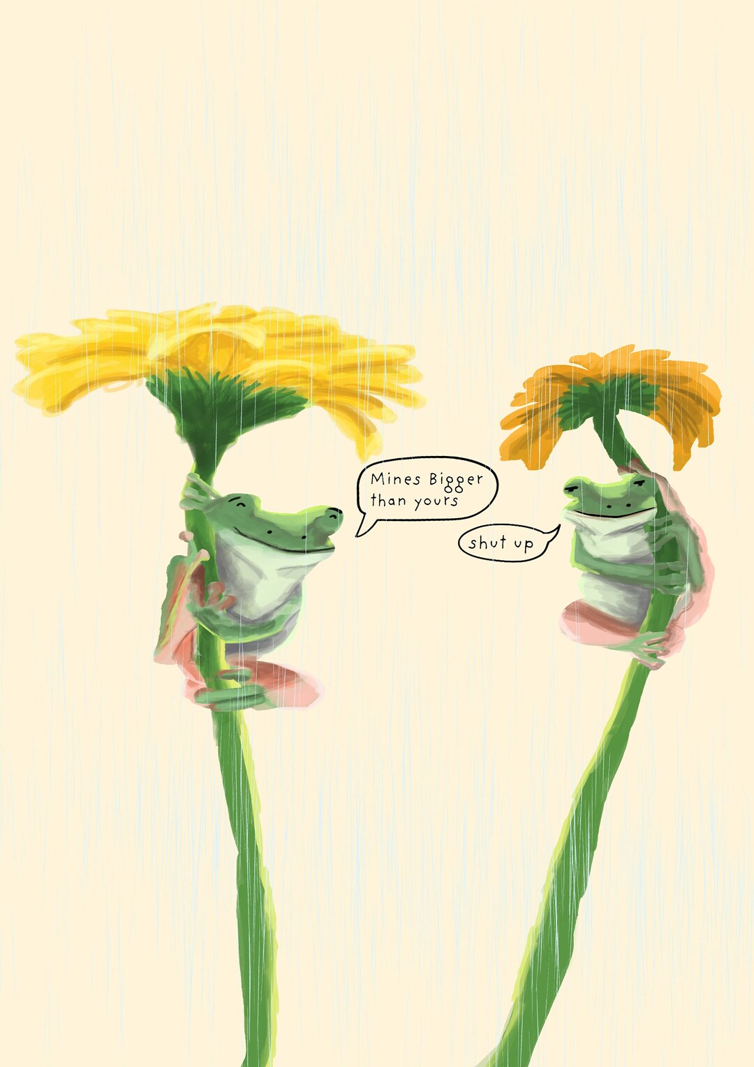 Frog Bookmark Cottagecore Illustration Cute Frogcore Meme - Etsy