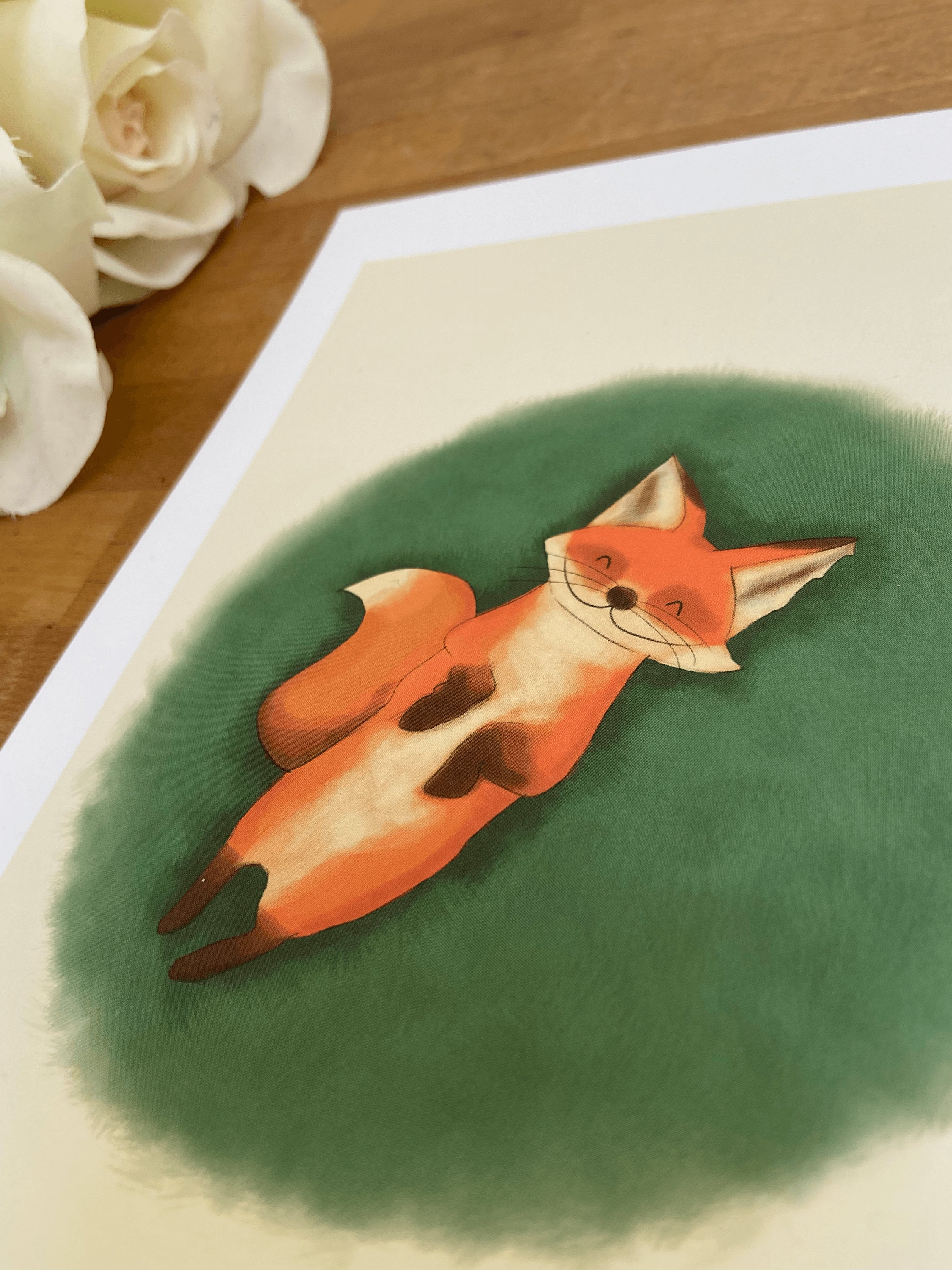 Cottagecore A5 Print Illustration Fox Cottagecore Wall Decor - Etsy UK