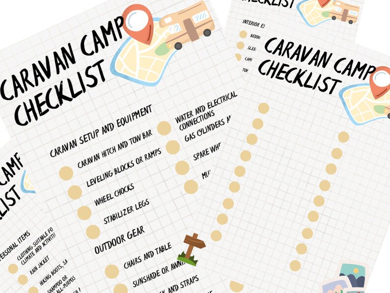 The Ultimate Guide to Caravan Camping - Etsy