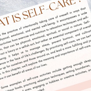 Self-care: Nurturing Your Mind, Body and Spirit - Etsy