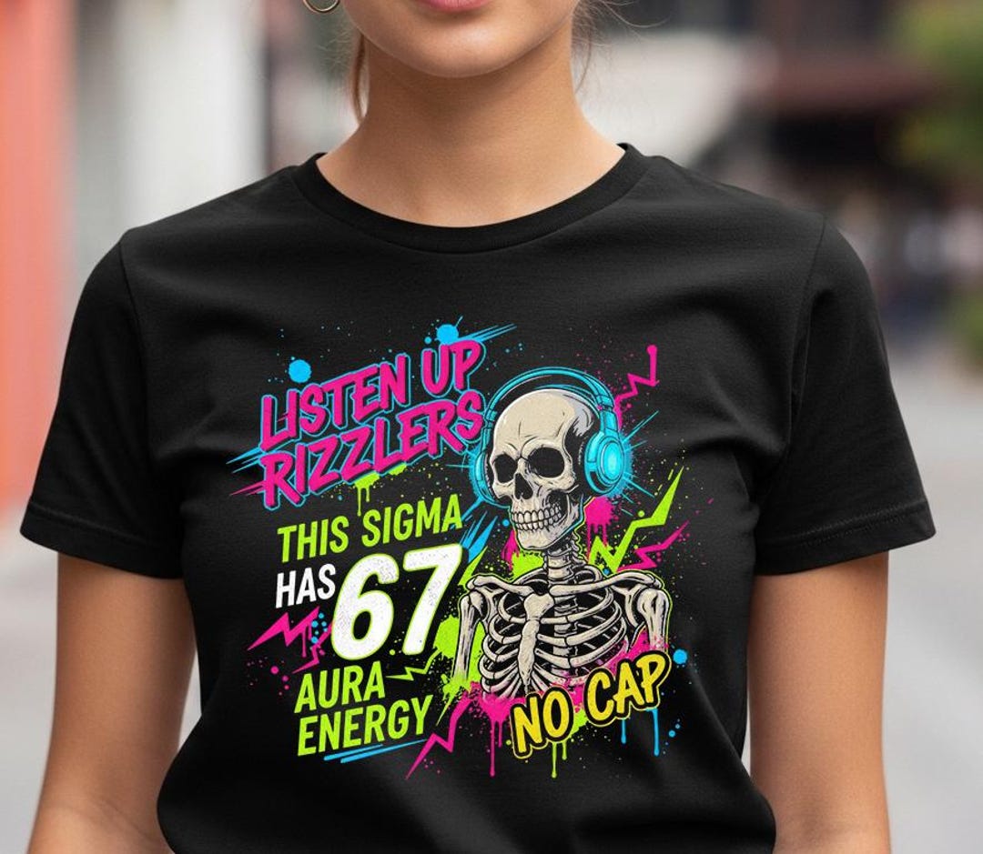Sigma Skeleton Graffiti PNG: Aura Energy Design (t-shirts, Hoodies) - Etsy
