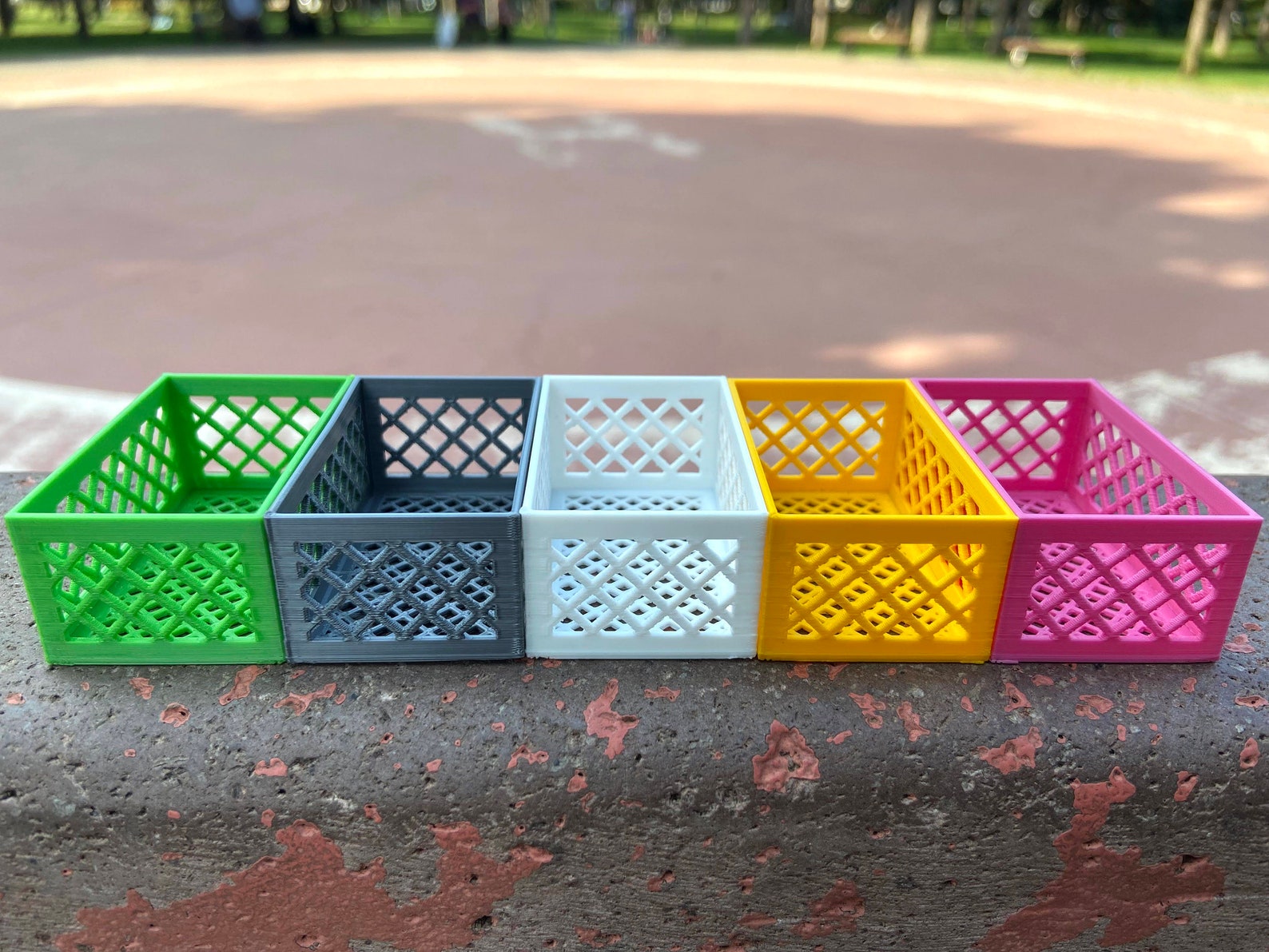 The 2 Milk Crates, Doll for Crate, Miniatures Milk Crate, Miniatures ...