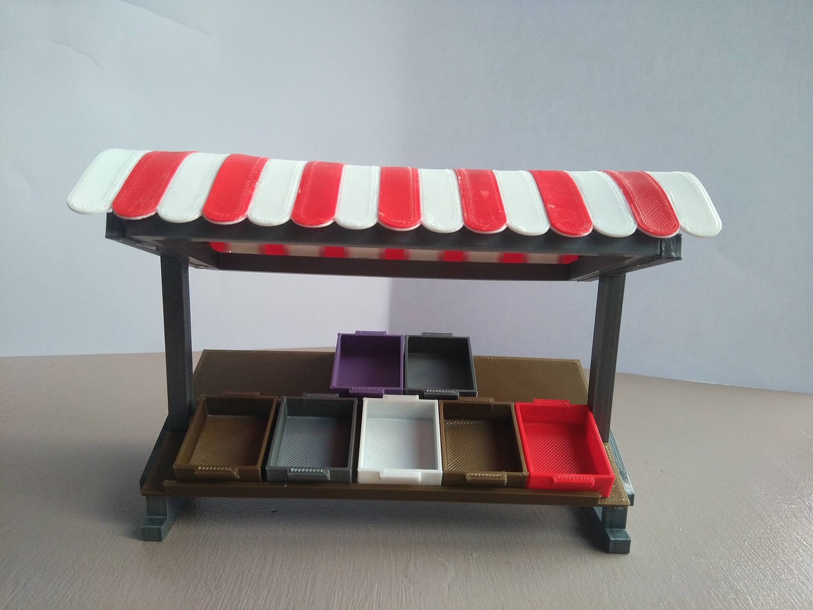 Market Stall, Dolls for Market Stall, Miniatures Market Stall ...