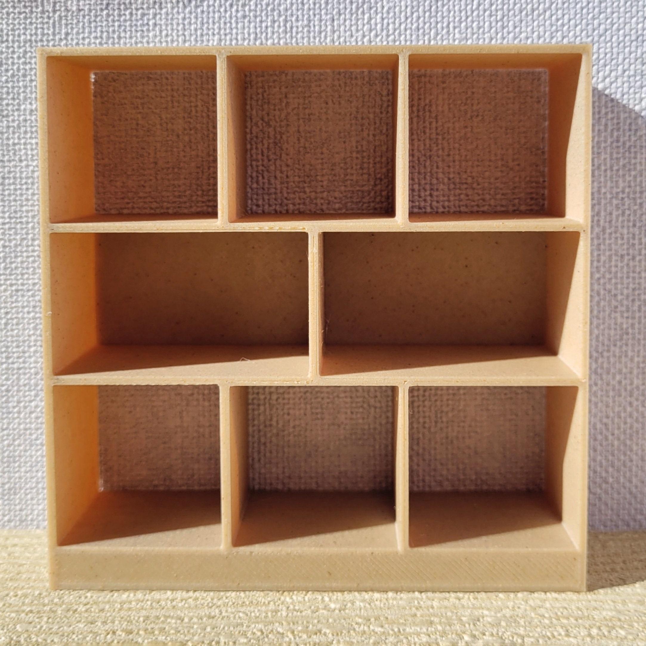 1:12 Scale Miniature Cube Storage Shelf, Boxed Storage Shelf for ...