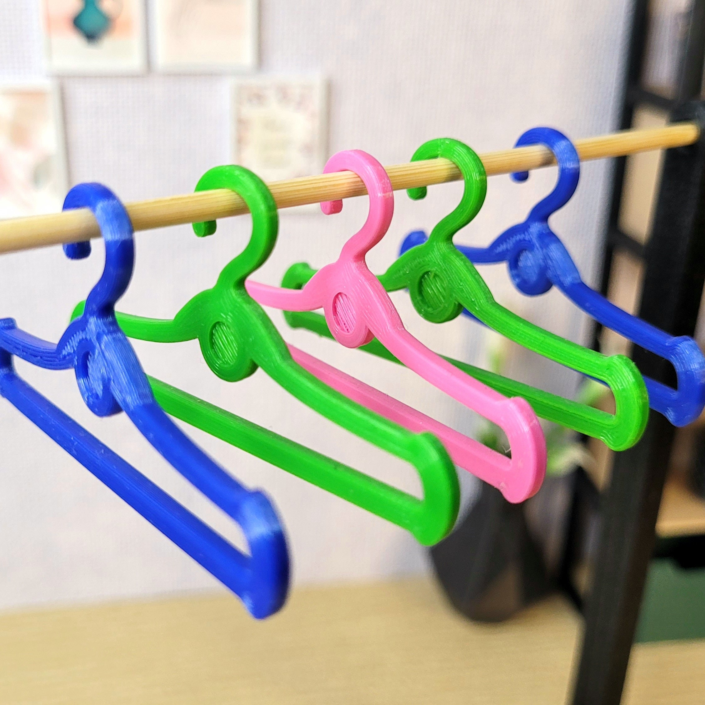 Mini Hanger for Dolls, Doll Dress Hanger, Miniature Hanger, Mini Hanger ...