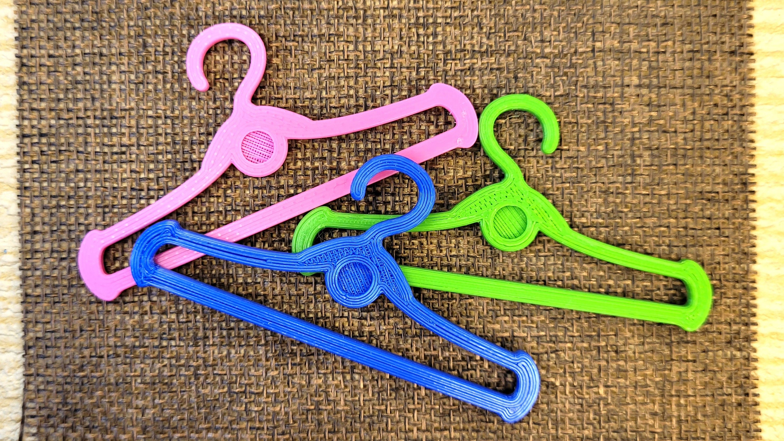 Mini Hanger for Dolls, Doll Dress Hanger, Miniature Hanger, Mini Hanger ...