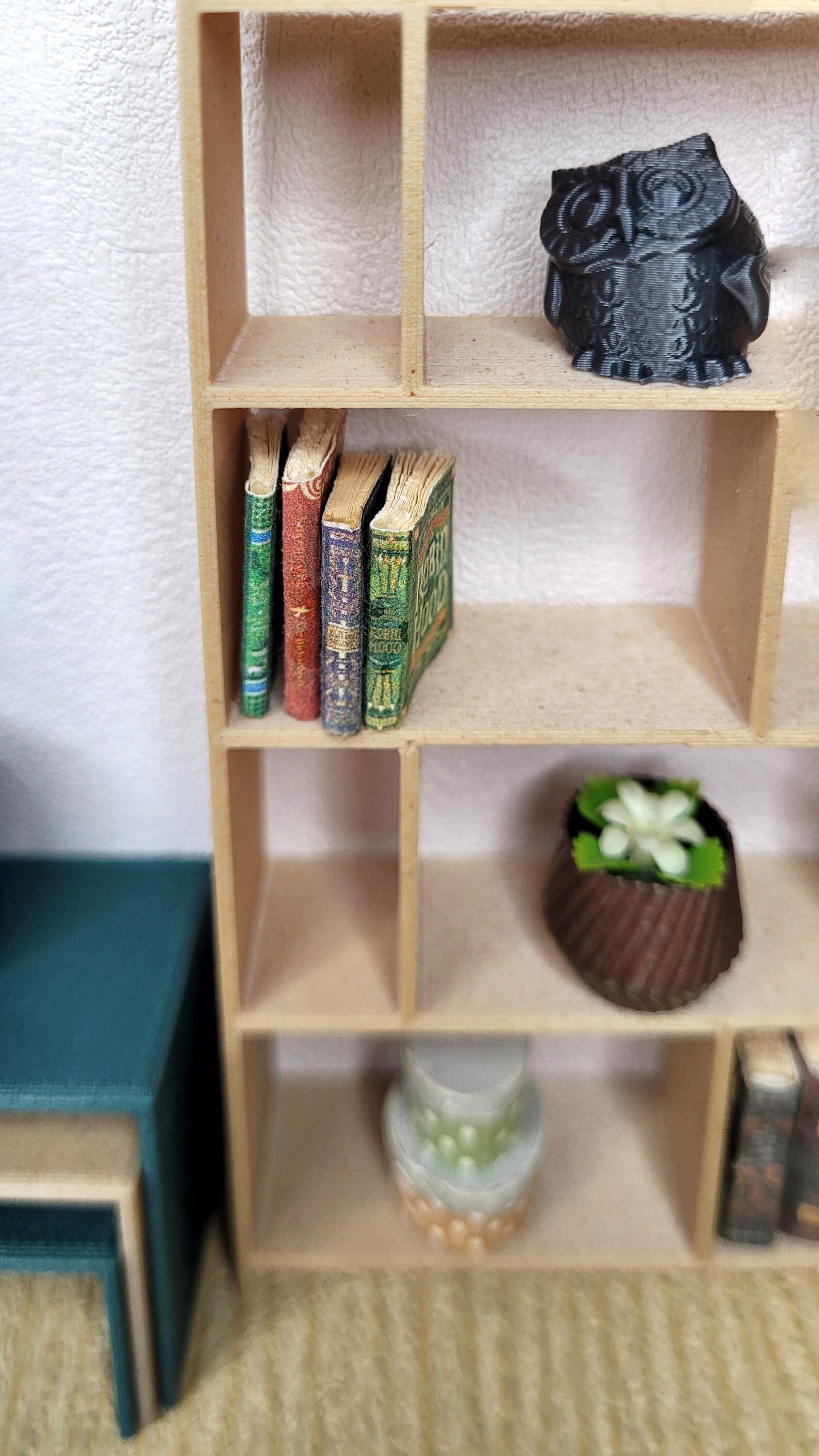 Open Bookshelf for Doll Miniature Bookcase for Dollhouses - Etsy
