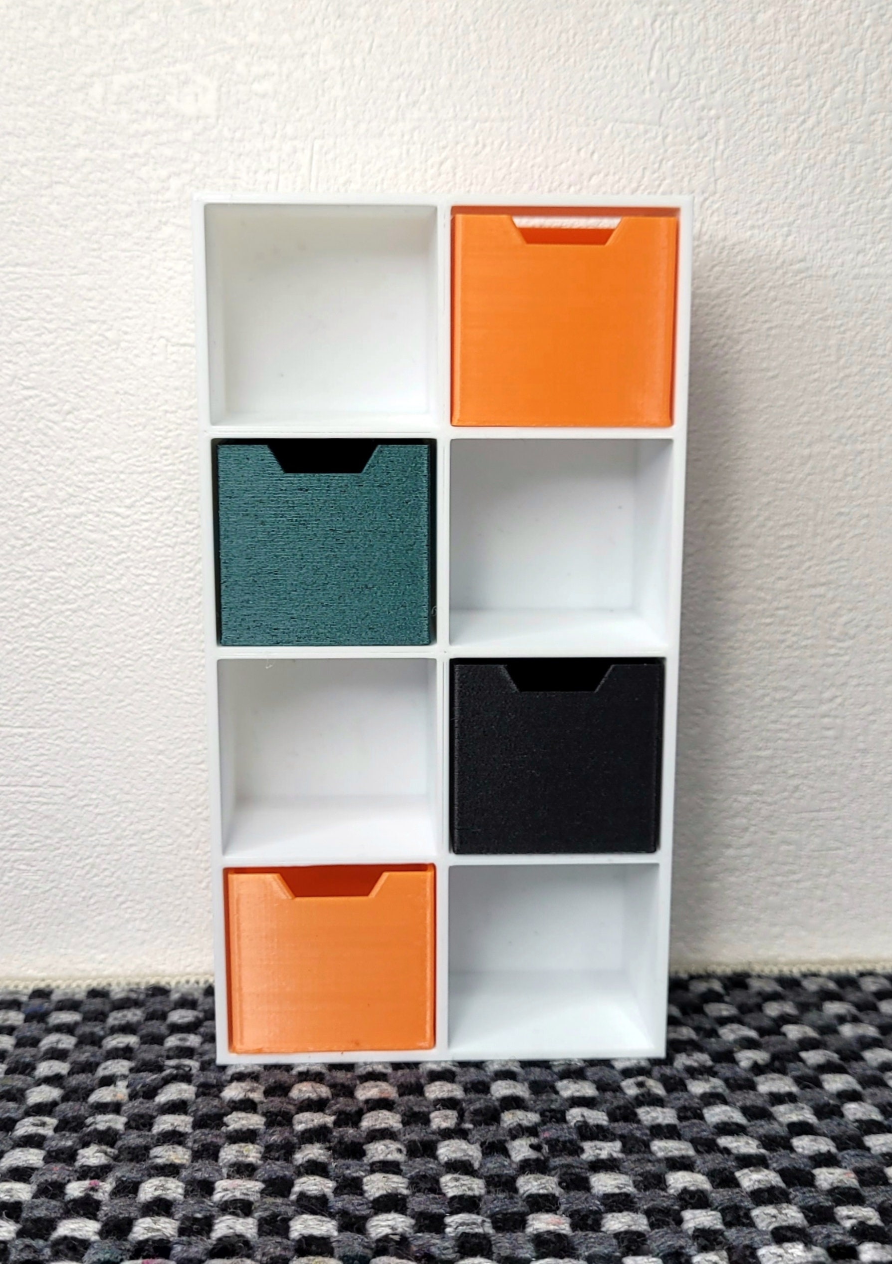 8 Cube Shelving Unit, Miniatures Shelving Unit, Storage Shelving for ...
