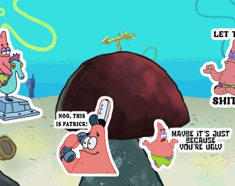 Patrick Stickers - Etsy