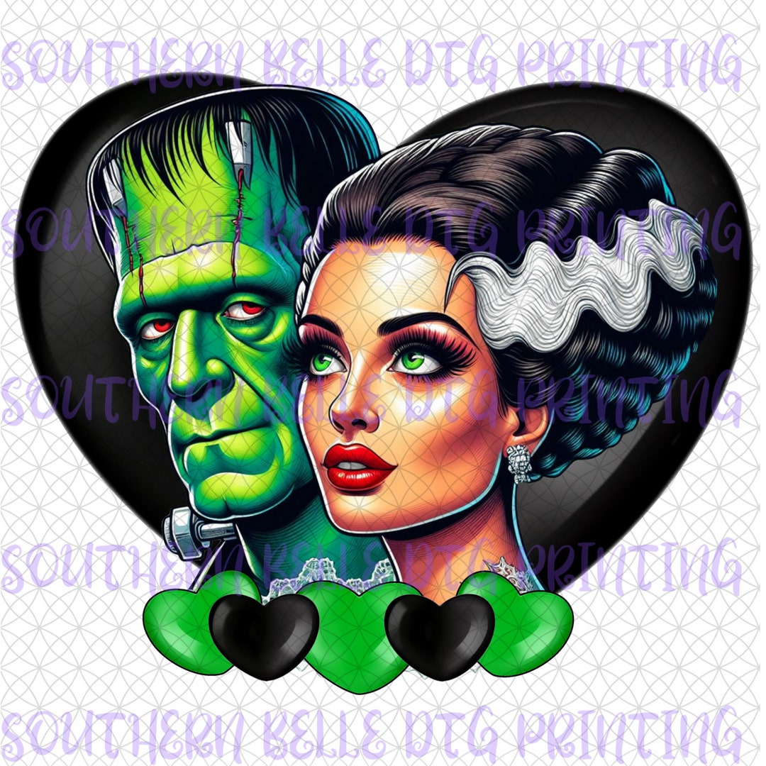 Frank and Bride DTF Transfer - Etsy