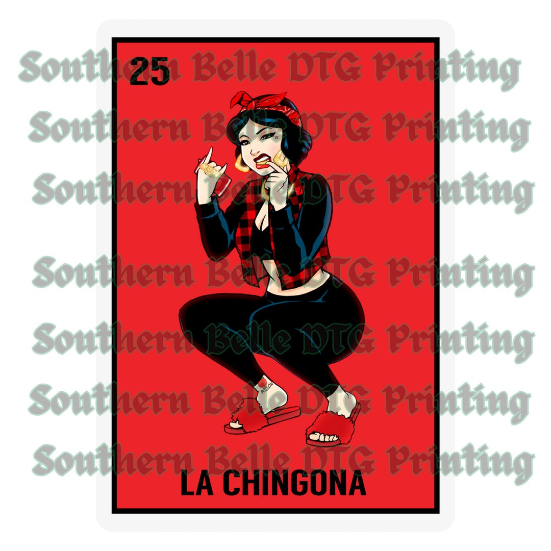 La Chingona Loteria Card 2 Digital Image - Etsy