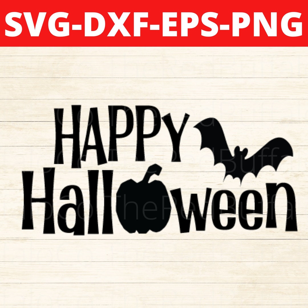 Happy Halloween Svg Happy Halloween Png Trick or Treat Svg - Etsy