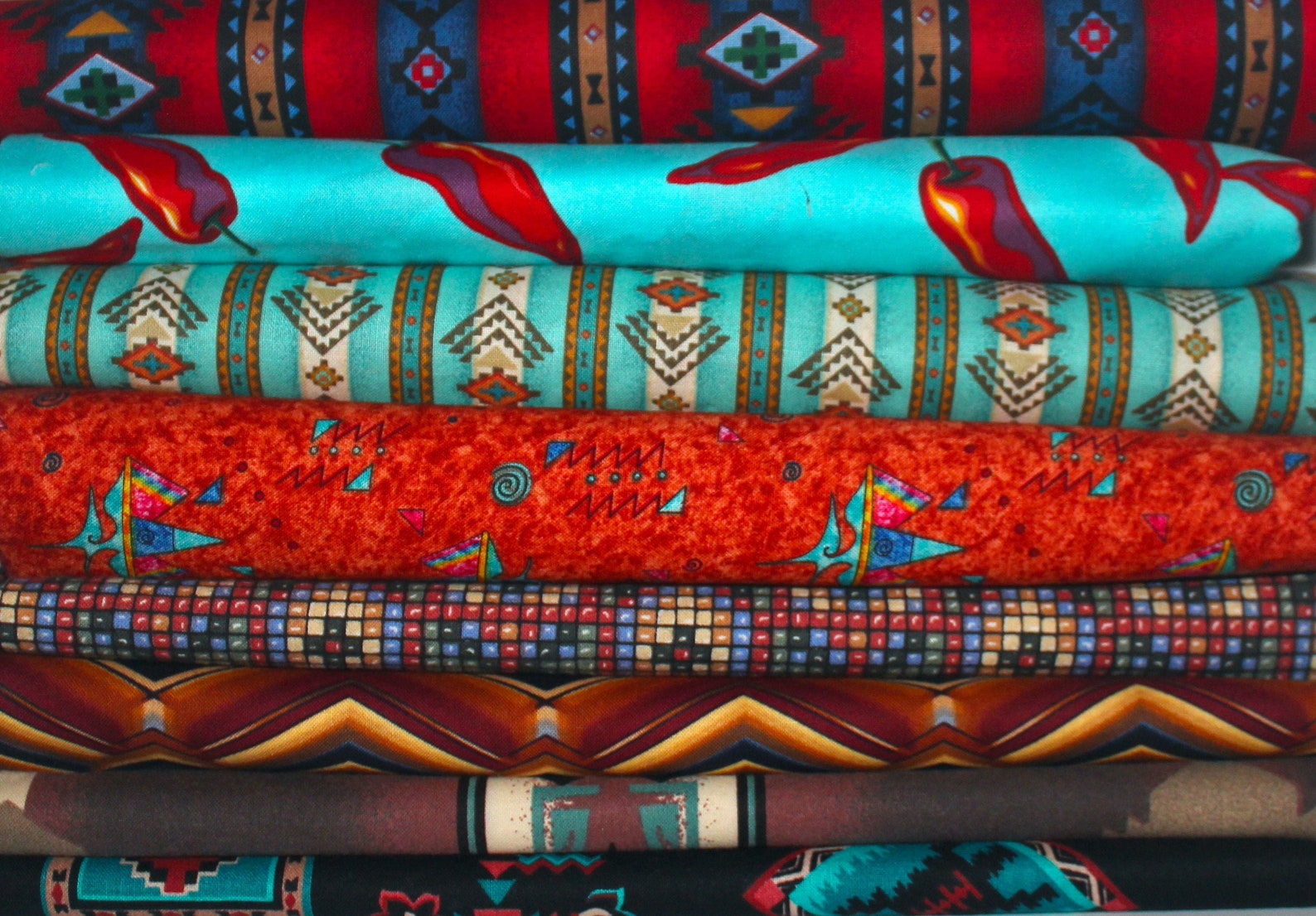 Southwestern Cotton Fabric 1/4 Yard 1/2 Yard and 1 Yard - Etsy