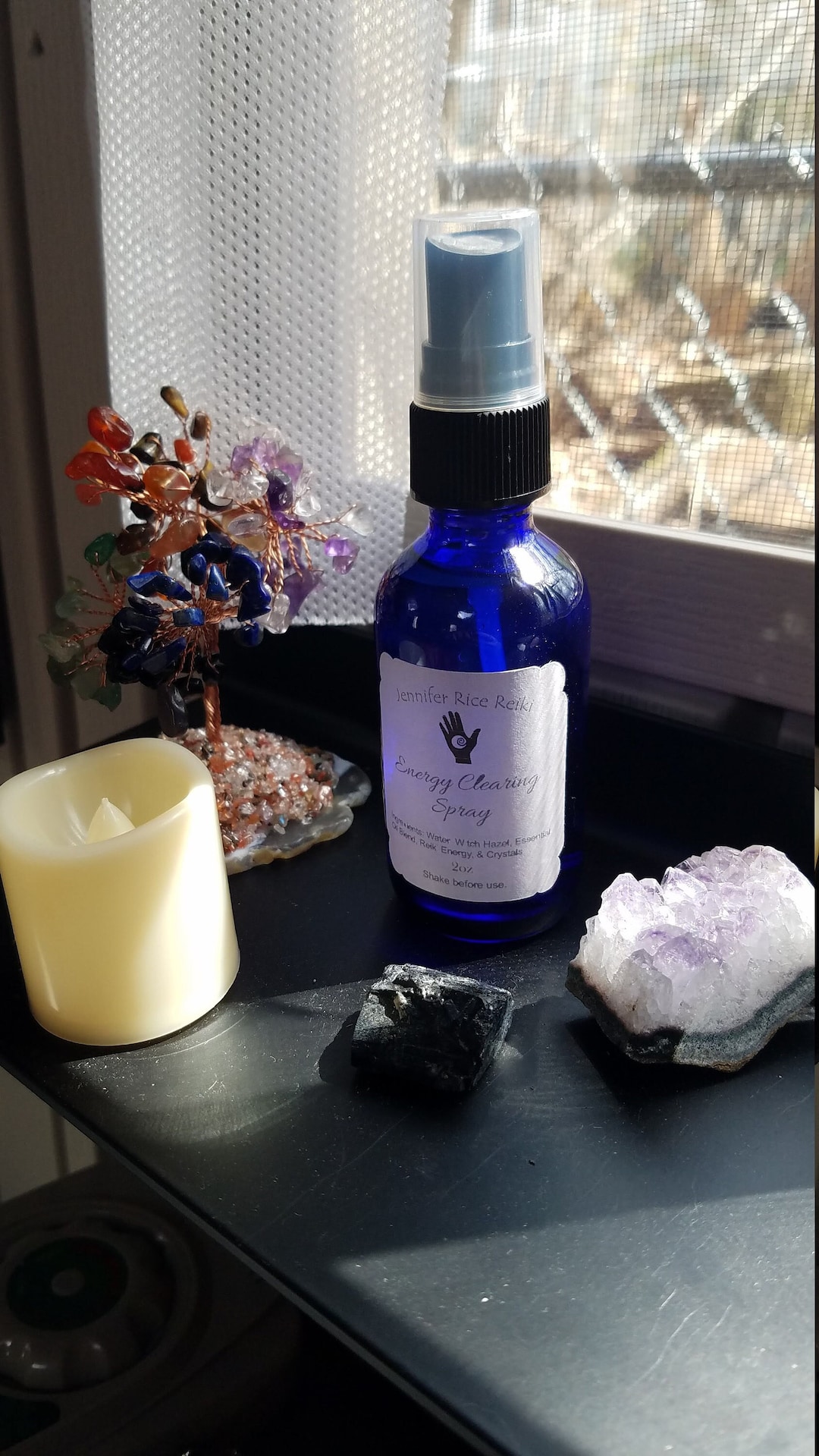 Reiki Infused Energy Clearing Spray -- 2oz Bottle, Essential Oil Blend ...