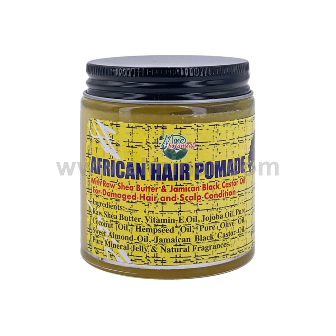 African Hair Pomade 4oz by Mine Botanicals - Etsy
