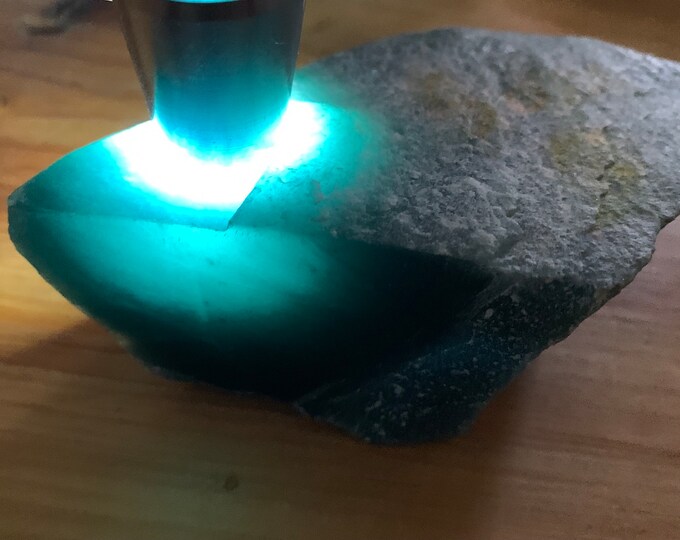 451g Real Guatemala Natural Blue Jade Jadeite Rough Raw Main Original ...