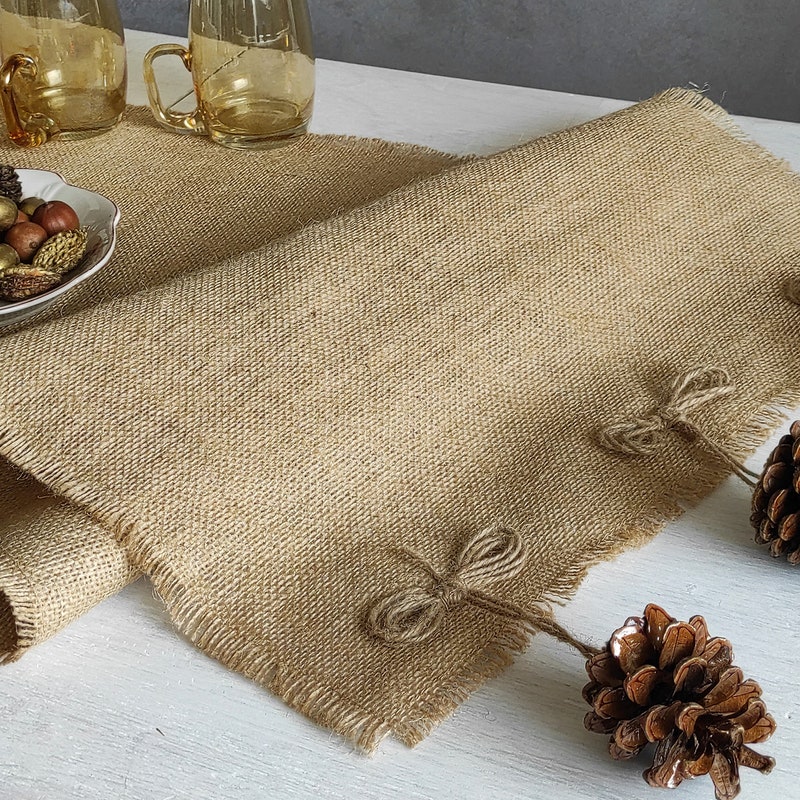 Burlap Table Setting - Etsy