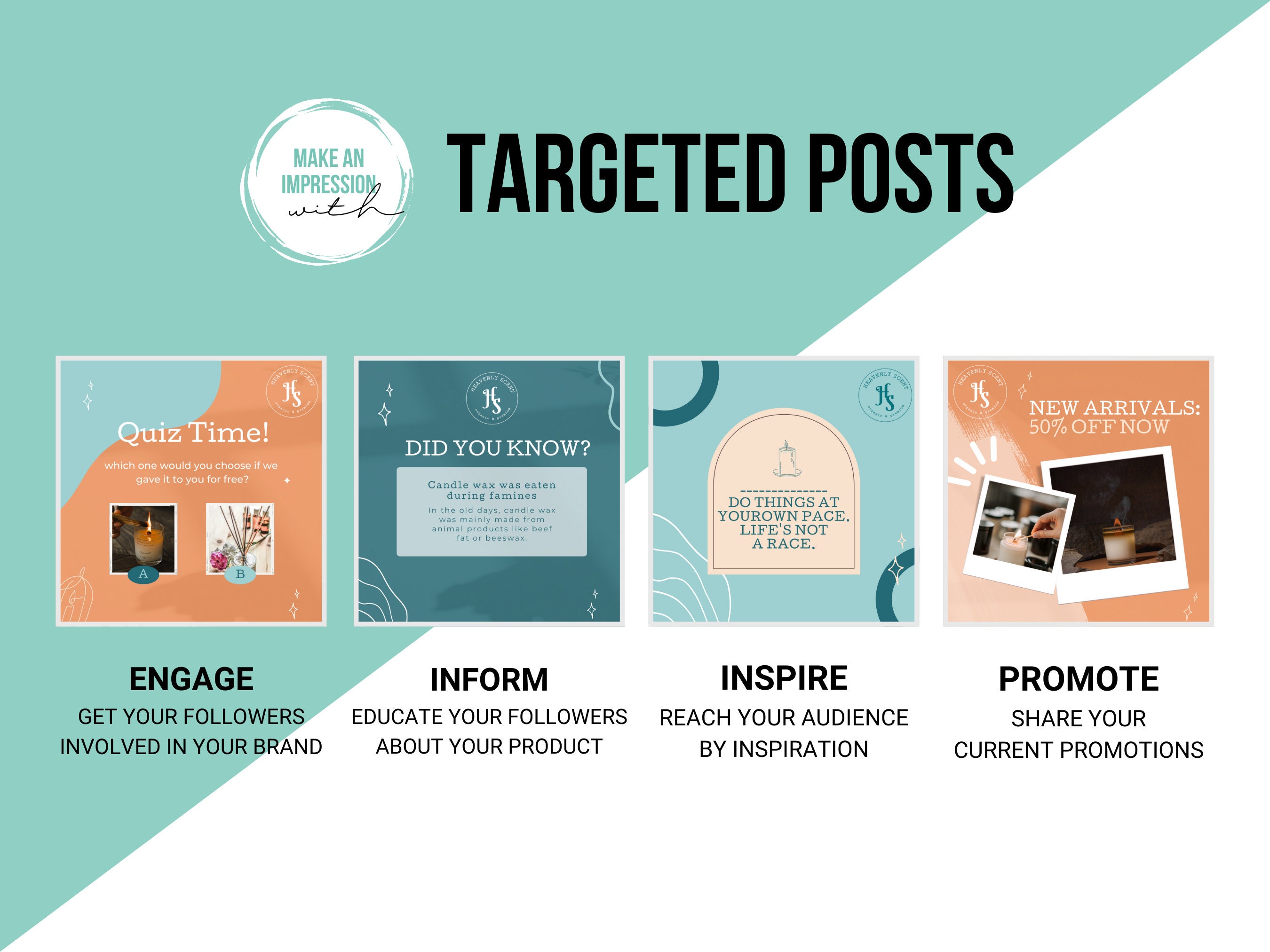 Ecommerce Instagram Templates Canva Templates for Instagram, Instagram ...