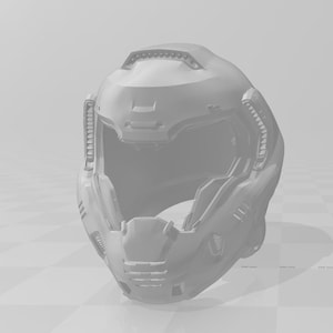 Doom Helmet STL Doom Slayer Doomguy Helmet 3D Print STL - Etsy Australia