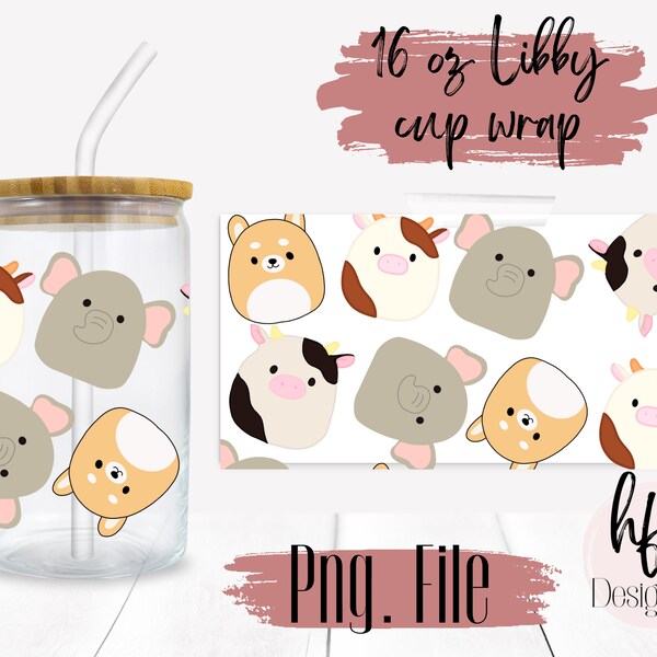 Squishmallow Glass Cup - Etsy