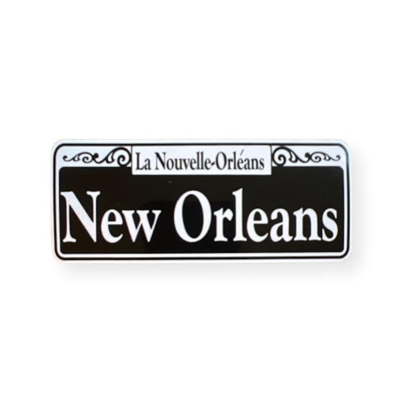 Waterproof New Orleans Stickers Decal - Etsy