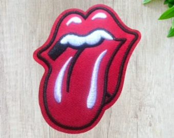 Giant Rolling Stones Patch - Etsy