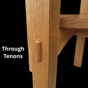 Mission Collection - Round End Table - Etsy